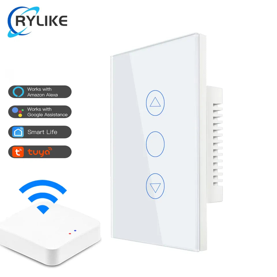 1 Gang Zigbee Smart Dimmer Switch Glass AUSTRALIAN CERTIFIED (White or ...